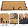 Amazon.com: UTOWO Non-Slip Hello Doormat Front-Door Welcome-Mat-Strip ...
