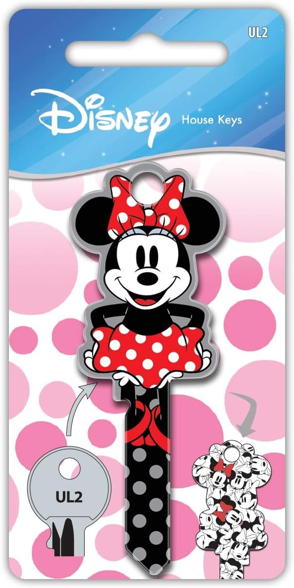 DISNEY Minnie Mouse Shaped UL2 Cylinder EKY Blank : Amazon.co.uk: DIY ...