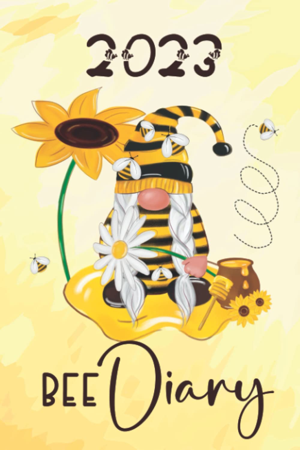 2023 Bee Diary: Bumble Bee Honeycomb Gonk Gnome, Week To View Dated ...