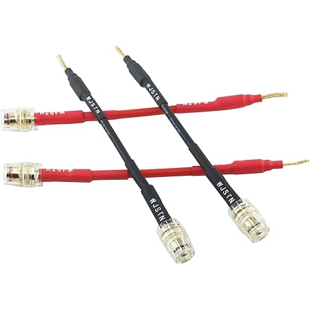Amazon.com: WJSTN Flex Pin Banana Plugs to 4mm Female Banana Jack ...
