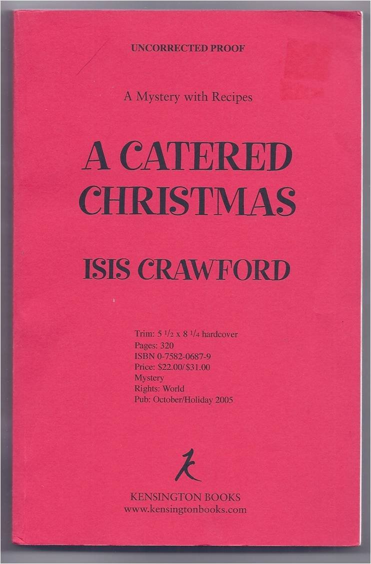 A Catered Christmas (Mystery with Recipes, No. 3): Crawford, Isis ...