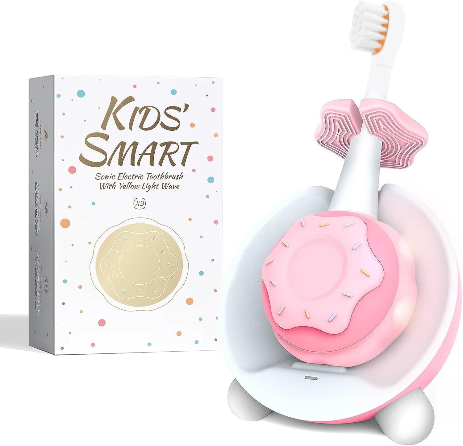 Amazon.com: EnergyIC Kids Electric Toothbrushes Rechargeable, Check in ...