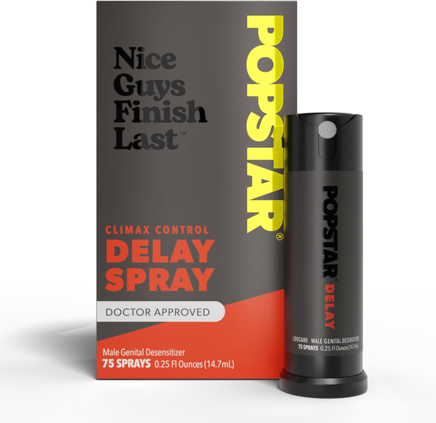 Amazon.com: Popstar Delay Spray for Men - Doctor Recommended Formula Male Desensitizing Spray ...