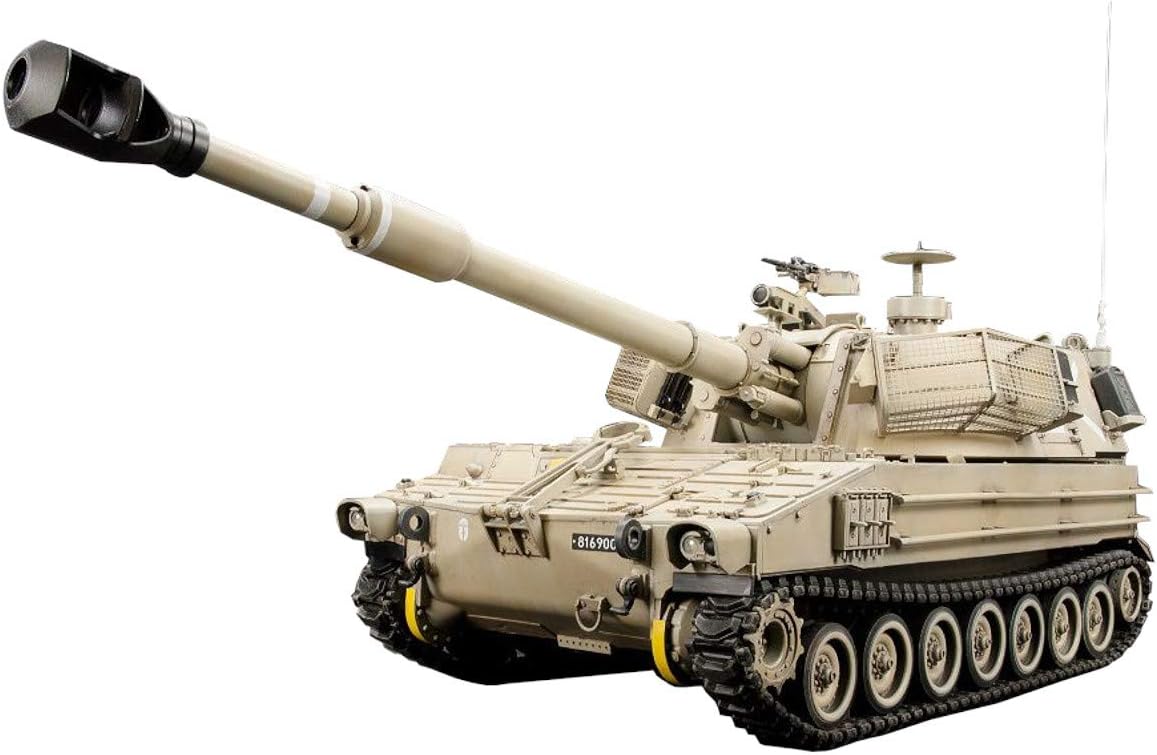 Amazon.com: AFV Club 1/35 IDF M109A2 Self-Propelled Howitzer Rochev ...