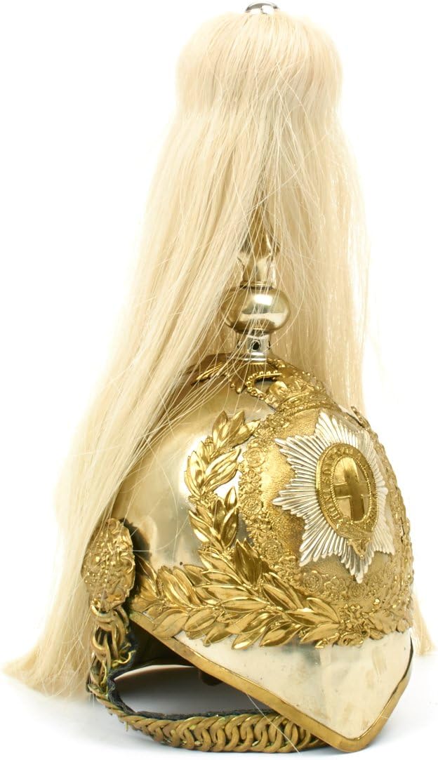 Amazon.com: Original British Household Cavalry Life Guard Parade Helmet ...
