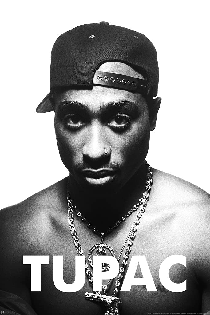 Tupac Posters 2 Pac Poster Gold Chains Portrait 90 S | Desertcart Sri Lanka