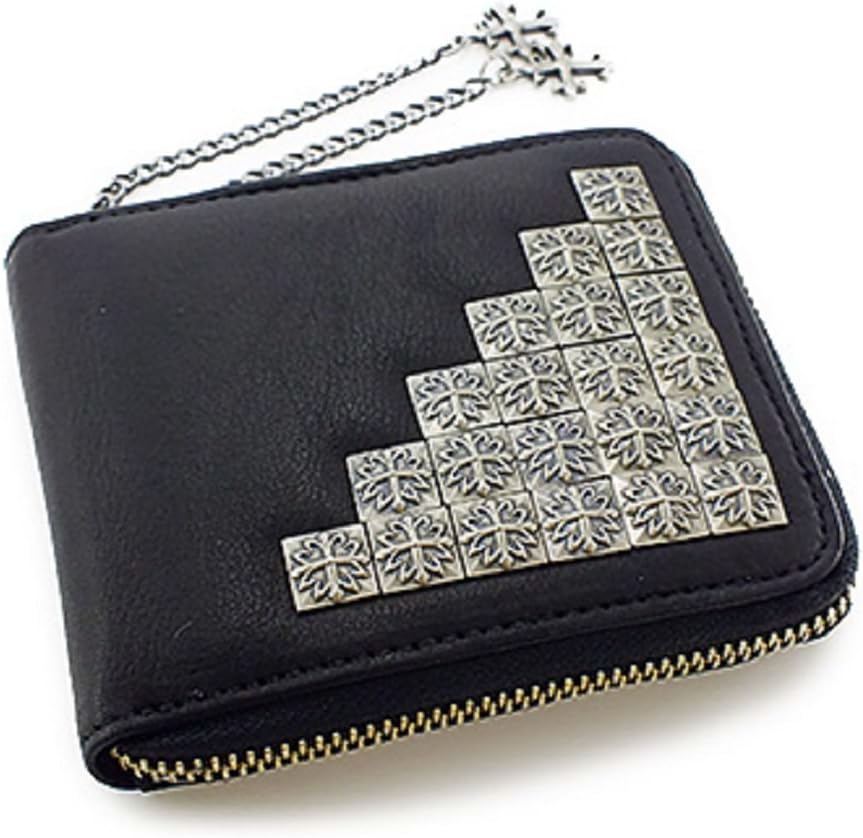 Amazon.co.jp: イギンボトム IGGINBOTTOM 二つ折り 短財布 メンズ IG-112BK ブラック : ファッション