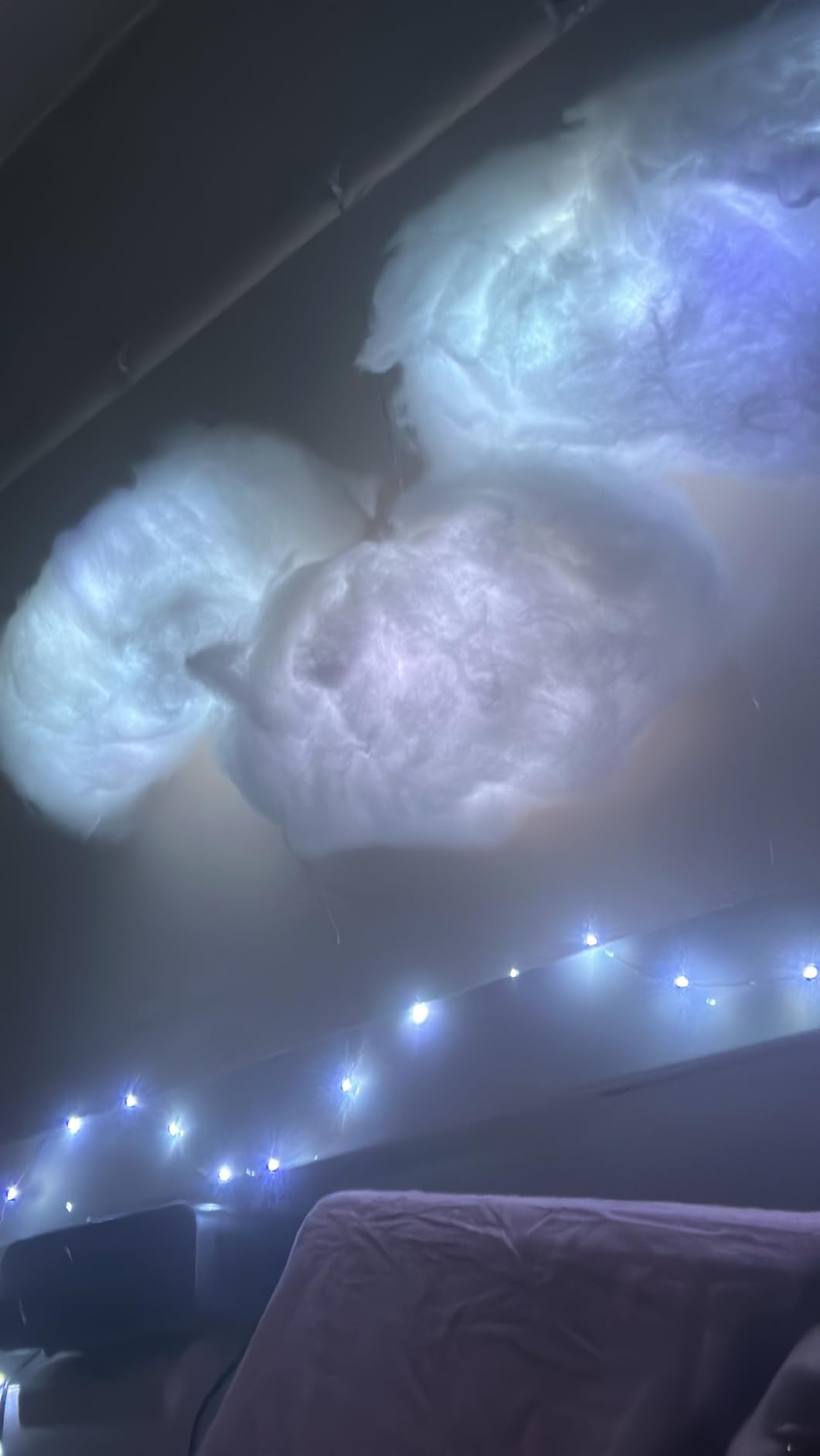 Lichaser RGB Cloud Led Lights with 2.4G Remote and Bluetooth APP ...