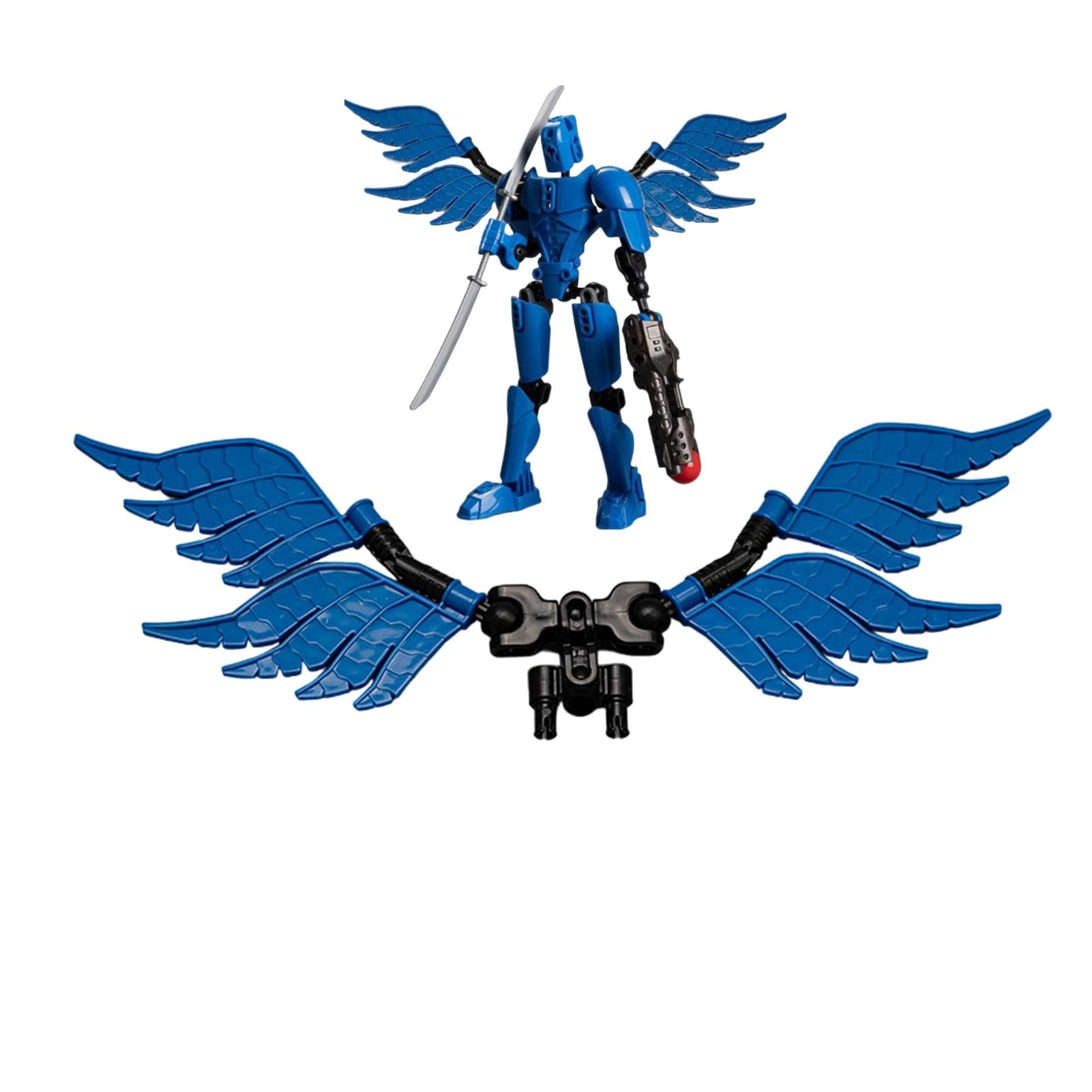 Amazon.co.jp: Maciun アクションフィギュア 翼 - 多関節アクションフィギュア - 関節式ロボットアクションフィギュア ...