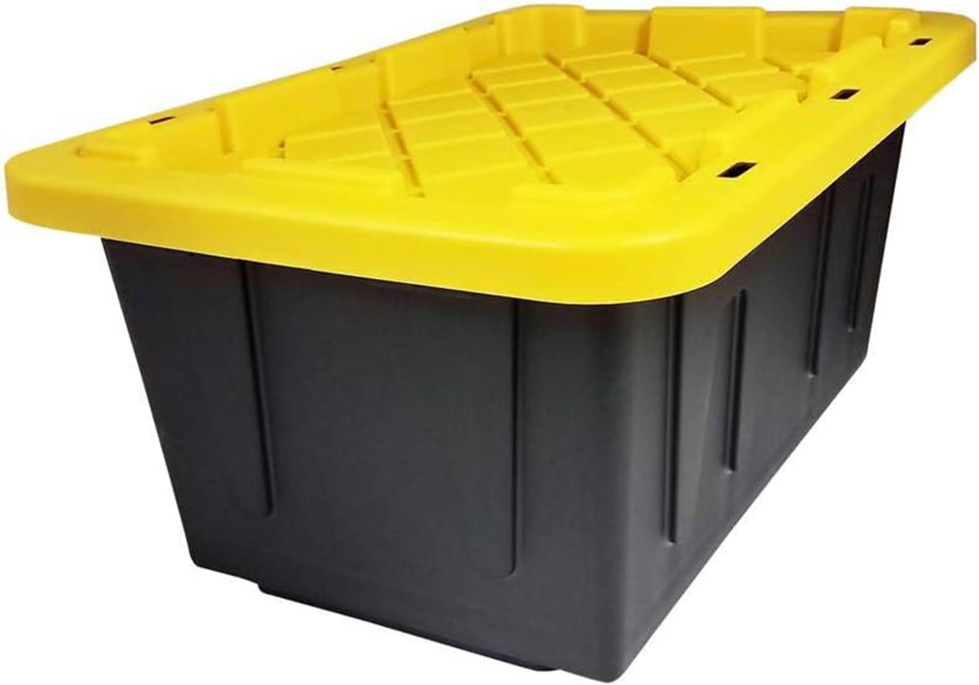 Amazon.com - HDX Tough Polypropylene Plastic 27 Gal. Storage Tote in ...