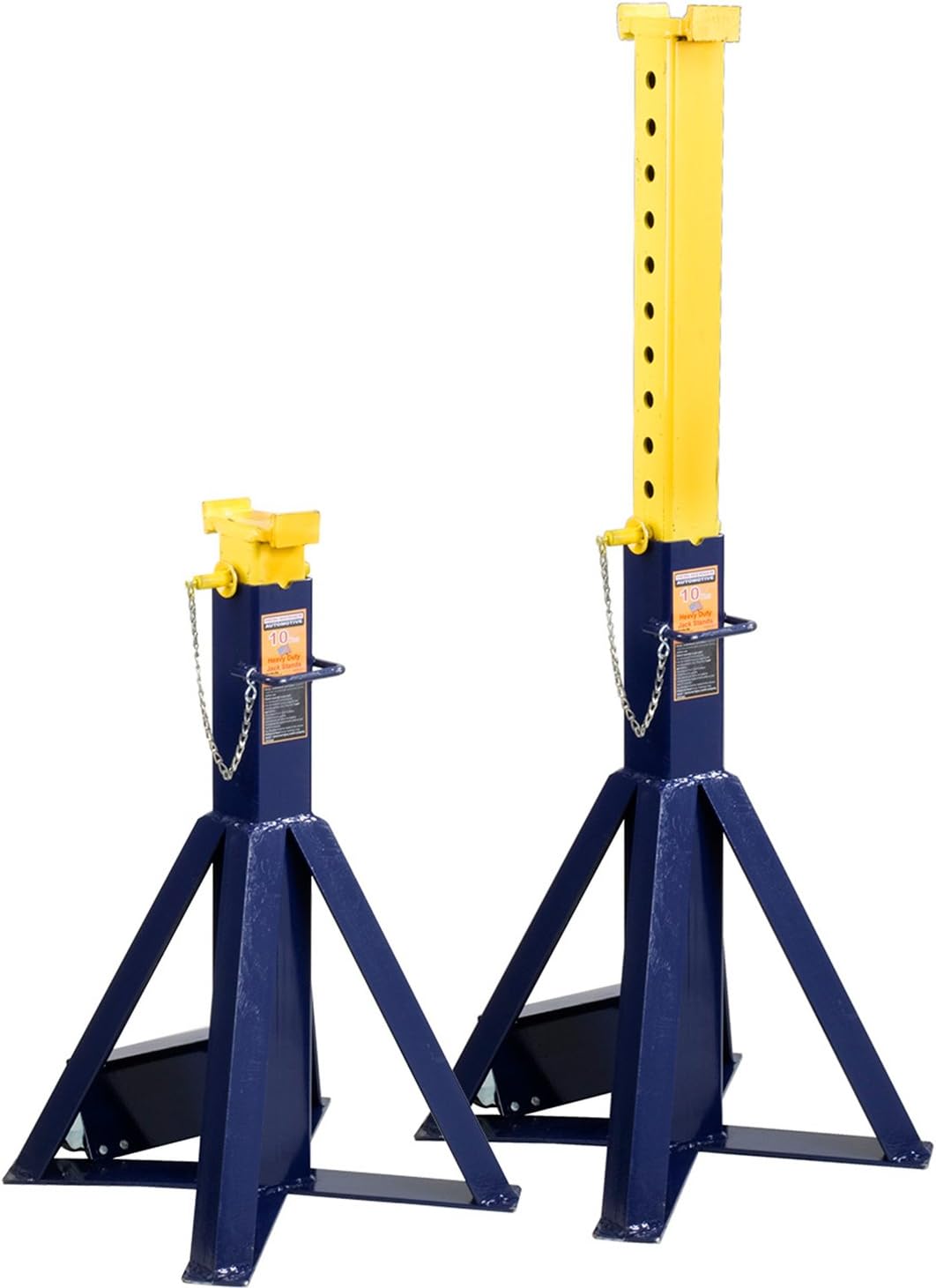 Amazon.com: Hein-Werner HW93511 Blue High Reach Jack Stand - 10 Ton ...