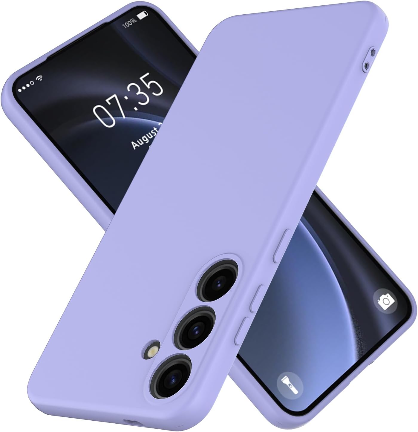 Amazon.com: HAII Slim Liquid Silicone Case for Samsung Galaxy S24 Plus ...