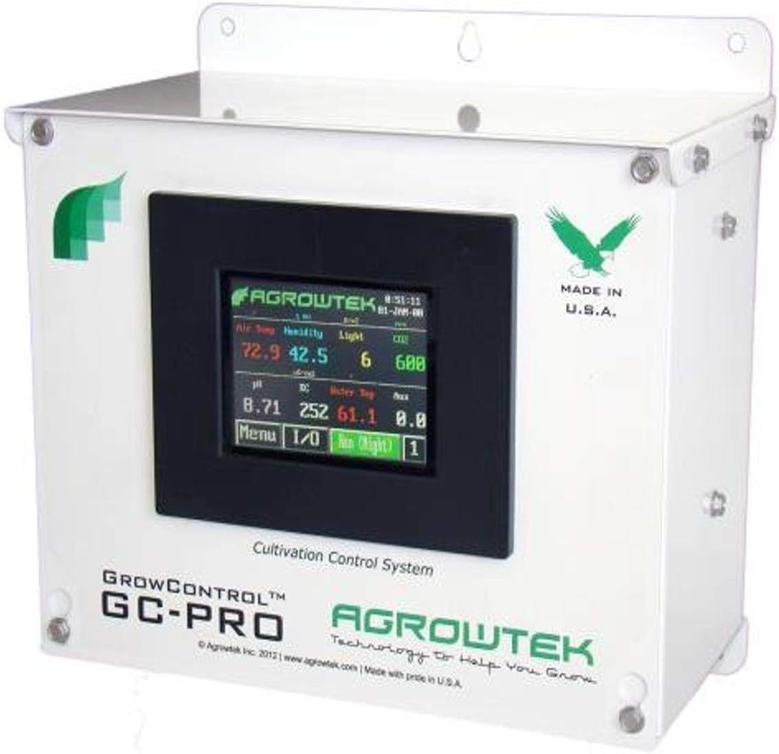 Amazon.com: Agrowtek Grow Control GC-Pro Quad-Zone Climate Controller ...