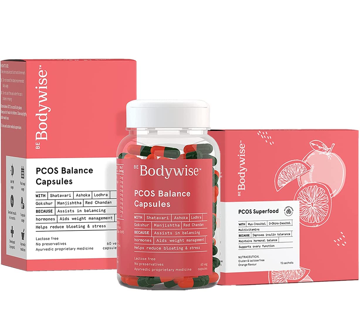 Buy 24 karat Bodywise PCOS Management Kit | PCOS Balance s & PCOS ...