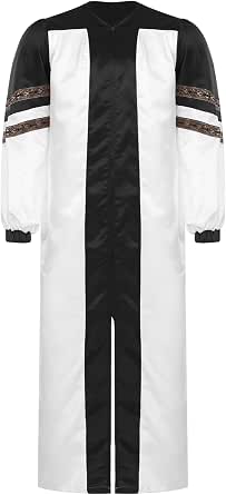 Amazon.com: vastwit Men Adults Praise Worship Robe Graduation Gown ...