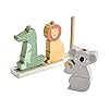 Atoylink Wooden Animal Stacking Toy Building Stacking Blocks Montessori ...