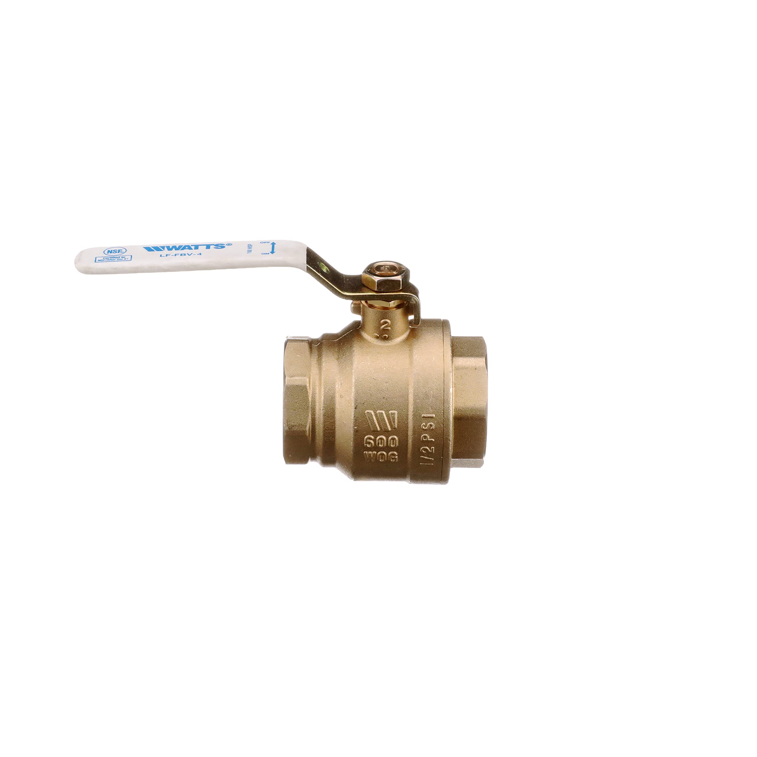 Snapklik.com : Watts LFFBV-4 Series 2" Lead-Free 2-Piece Full Port ...