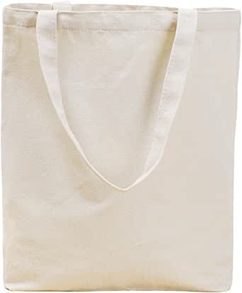 Multi Purpose Canvas Tote Bags 10 Pack 40x35 cm Natral Color Recycled ...