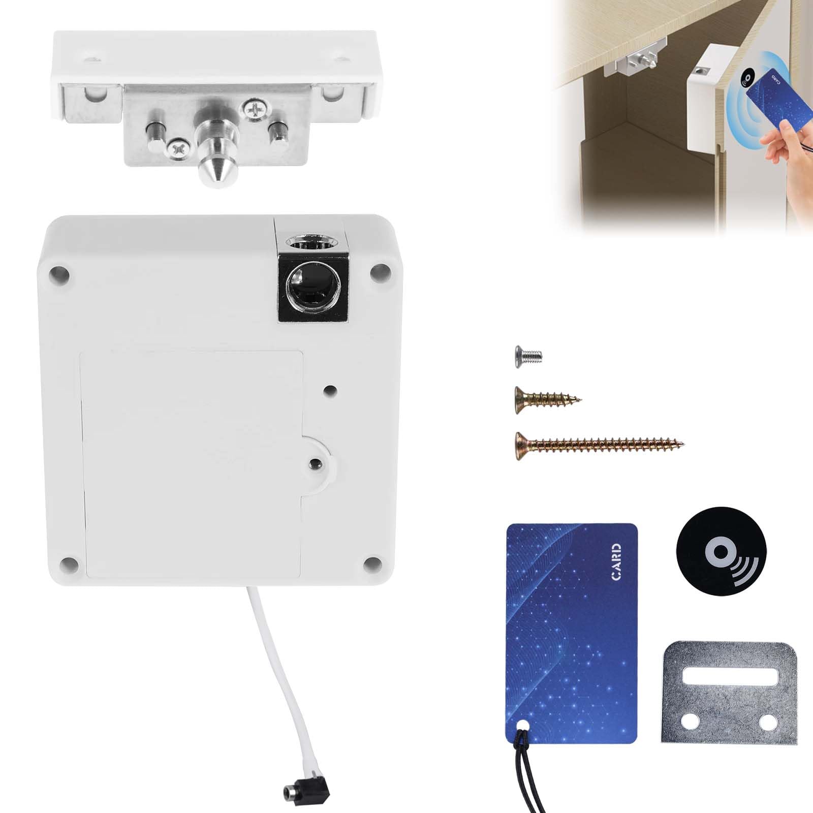 Buy GAOUTO Smart Drawer Lock: Electronic Cabinet Lock, Hidden Locks for ...