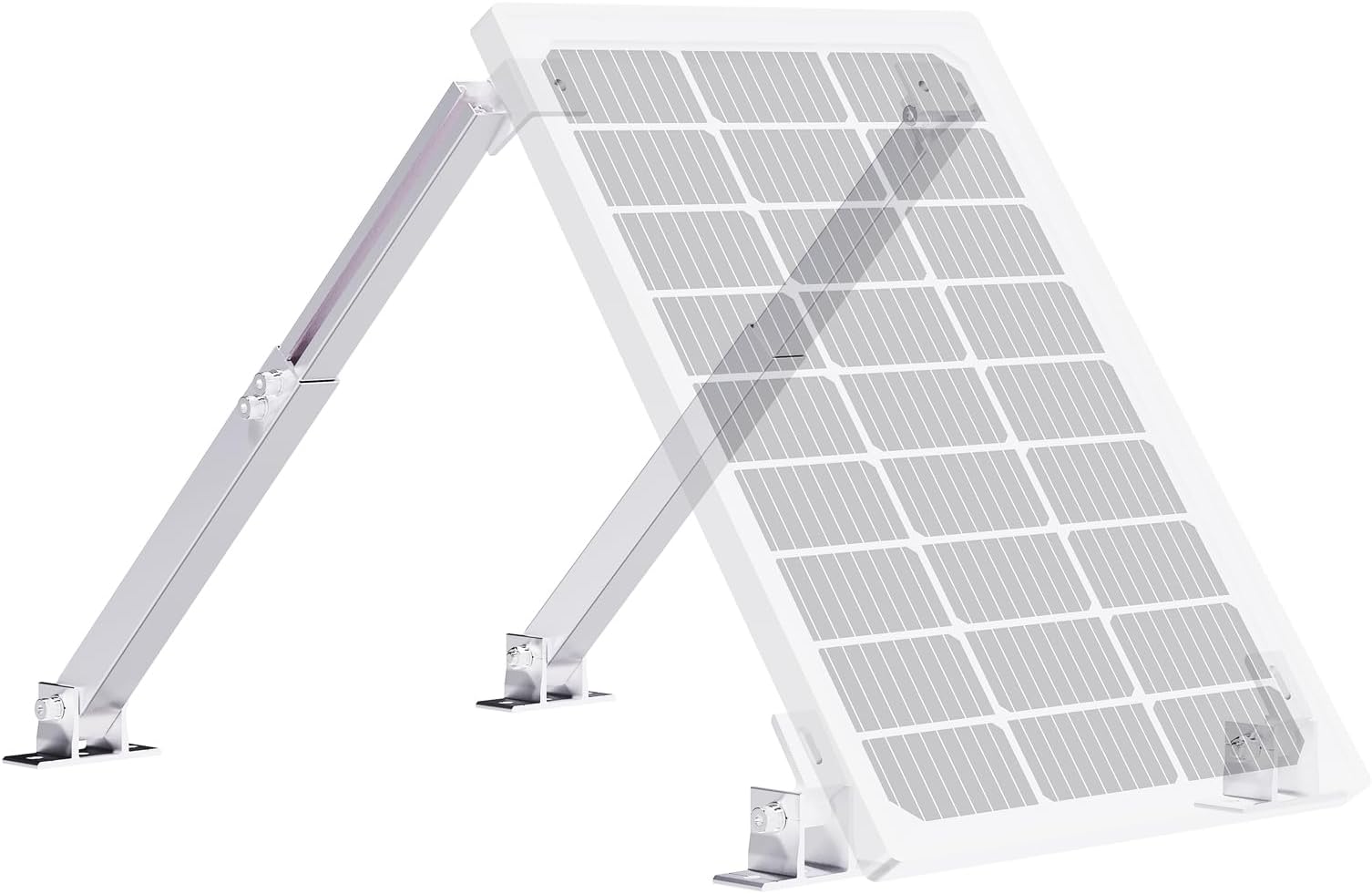 Amazon.com: Adjustable Solar Panel Tilt Mount Brackets - Aluminum Alloy ...