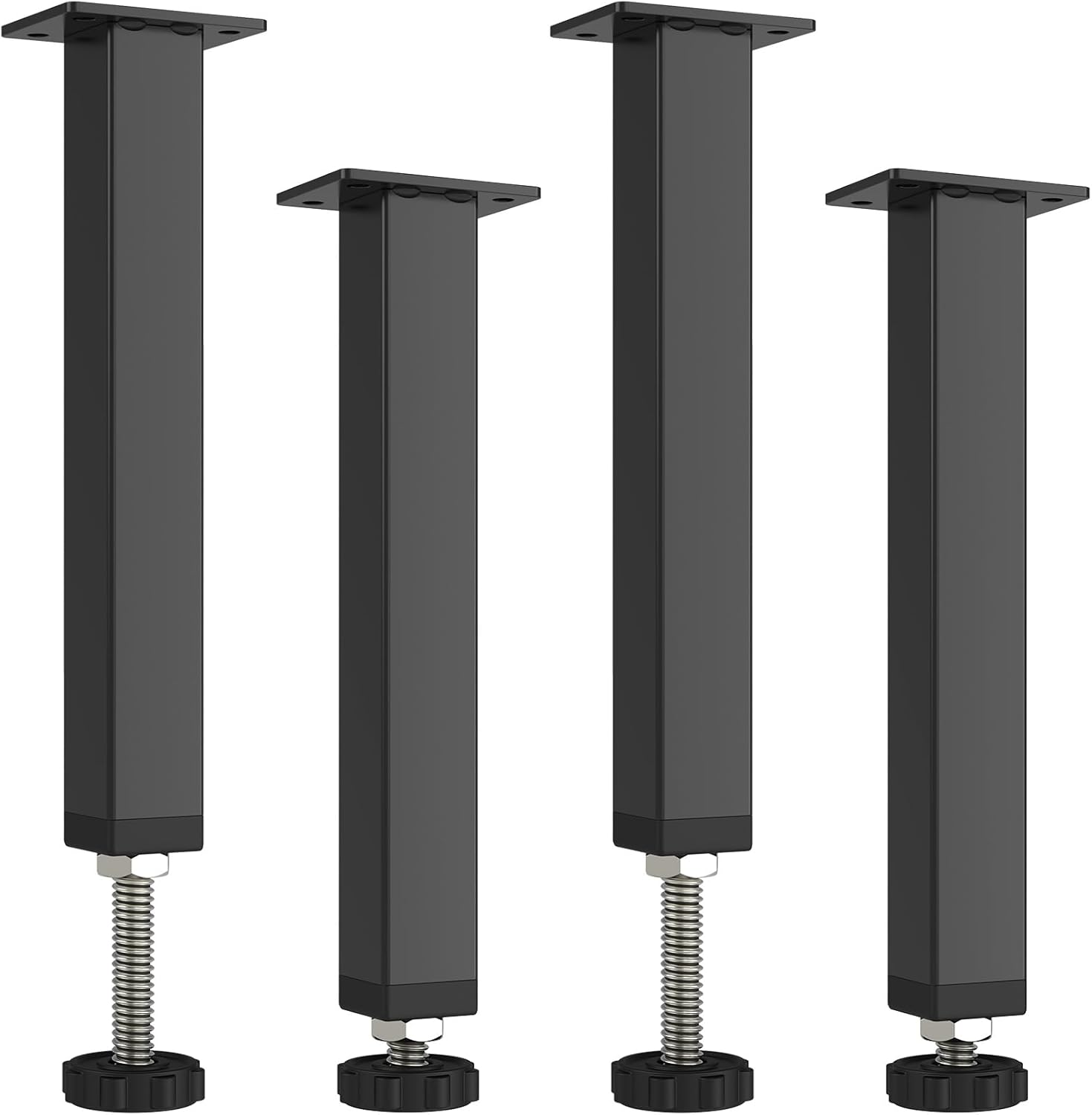 Amazon.com: DIYIIRON Adjustable Furniture Legs,7.8"-10.6" Adjustable ...