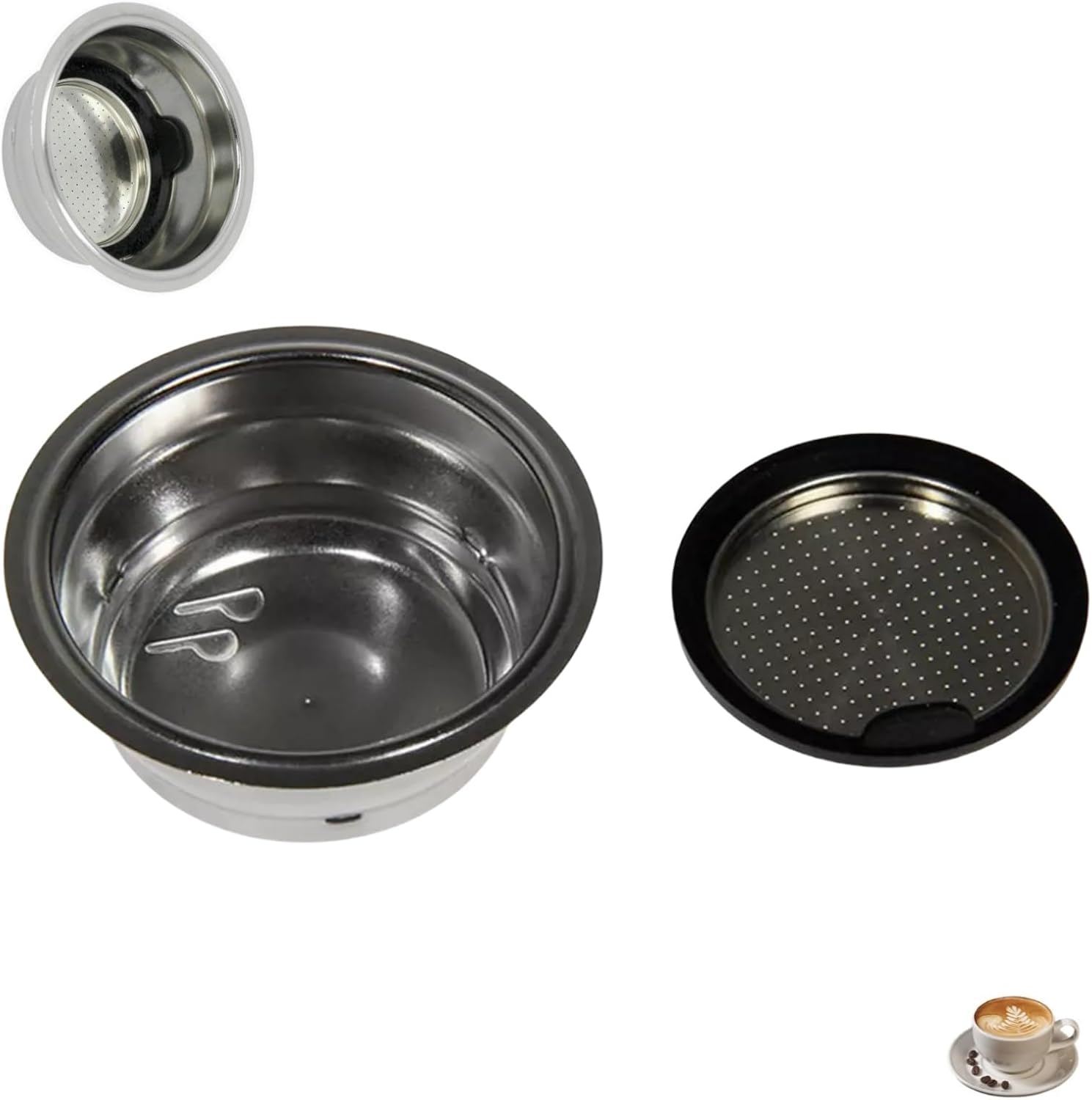Amazon.com: 2 -Cup Easy Clean Filter 5513281001_SML Compatible with De ...