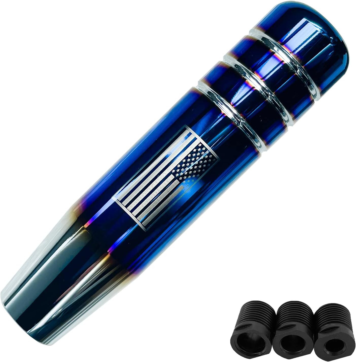 Amazon.com: tobenbone Gear Stick Shifter Knobs, 5" Aluminum Alloy Weighted Car Gear Lever Handle ...