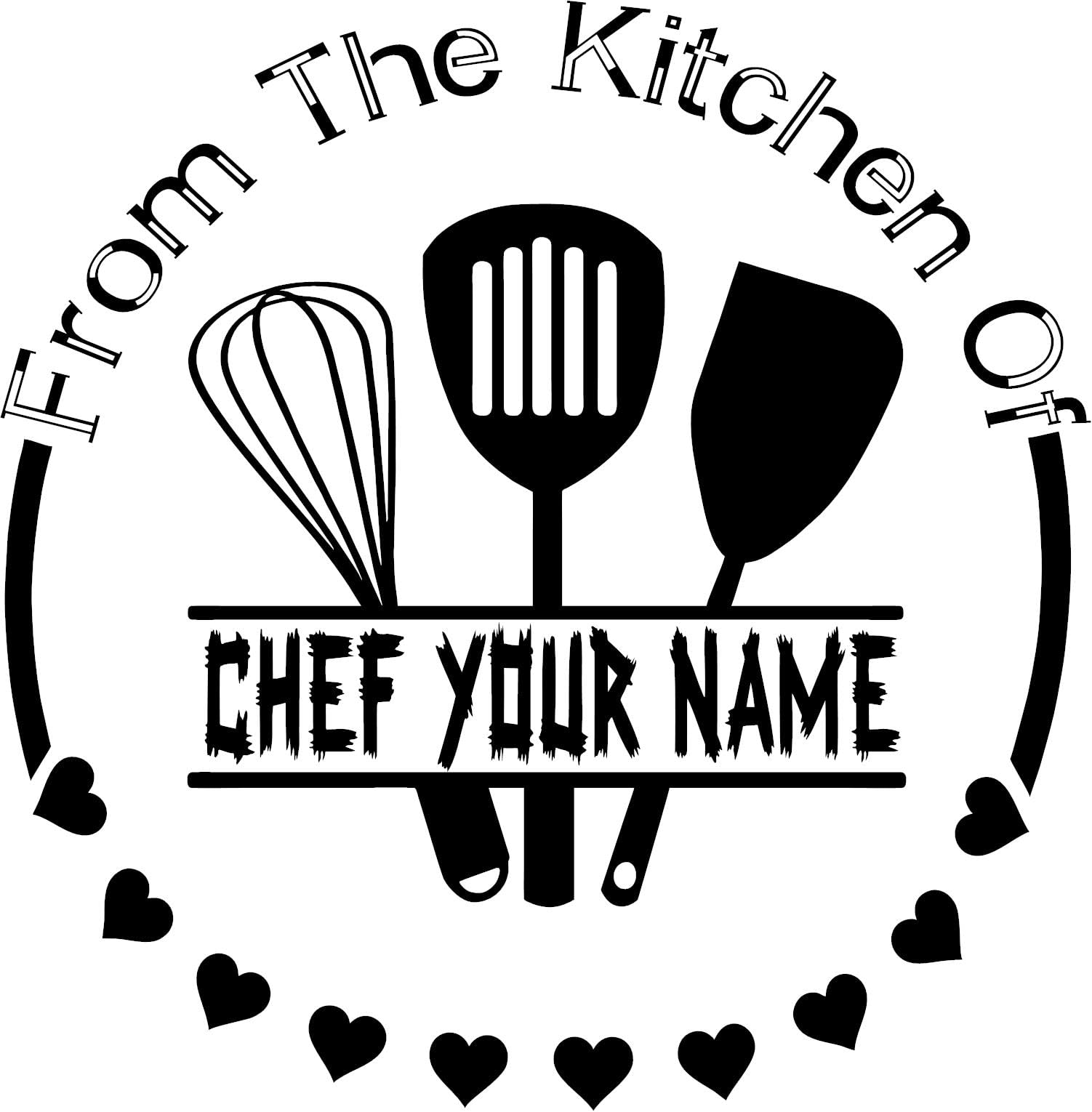 Amazon.com: SEC Apparel Chef Iron on Patch transfers for Apron and More ...