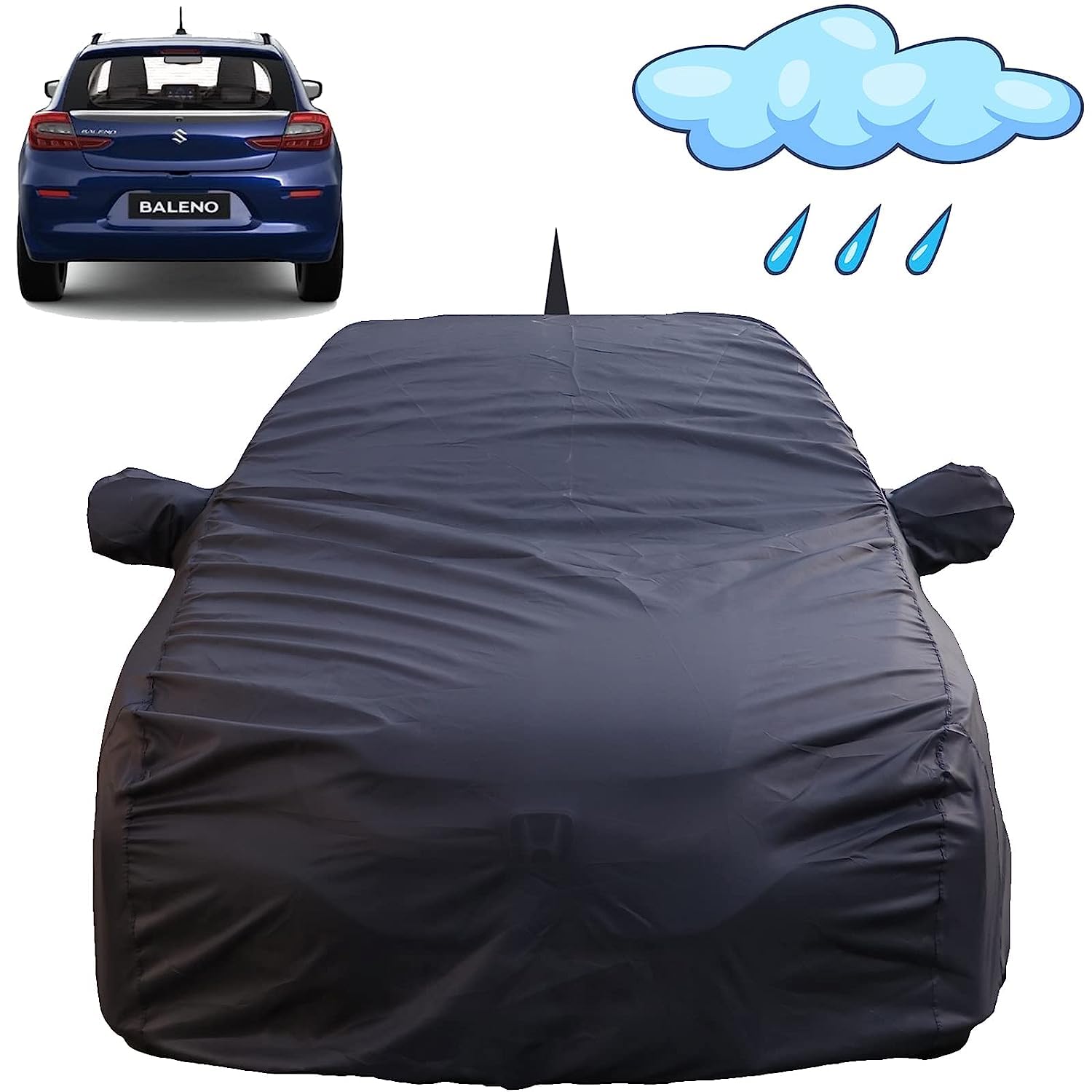 Autofact 100% Waterproof Car Body Cover Compatible with Maruti New ...