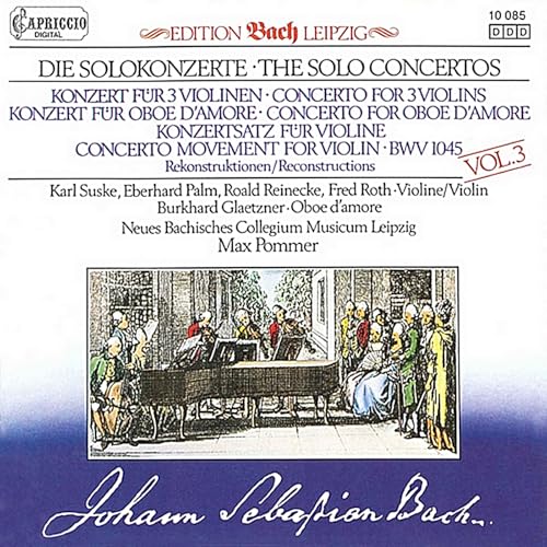 Bach: The Solo Concertos, Vol. 3 von Max Pommer bei Amazon Music ...
