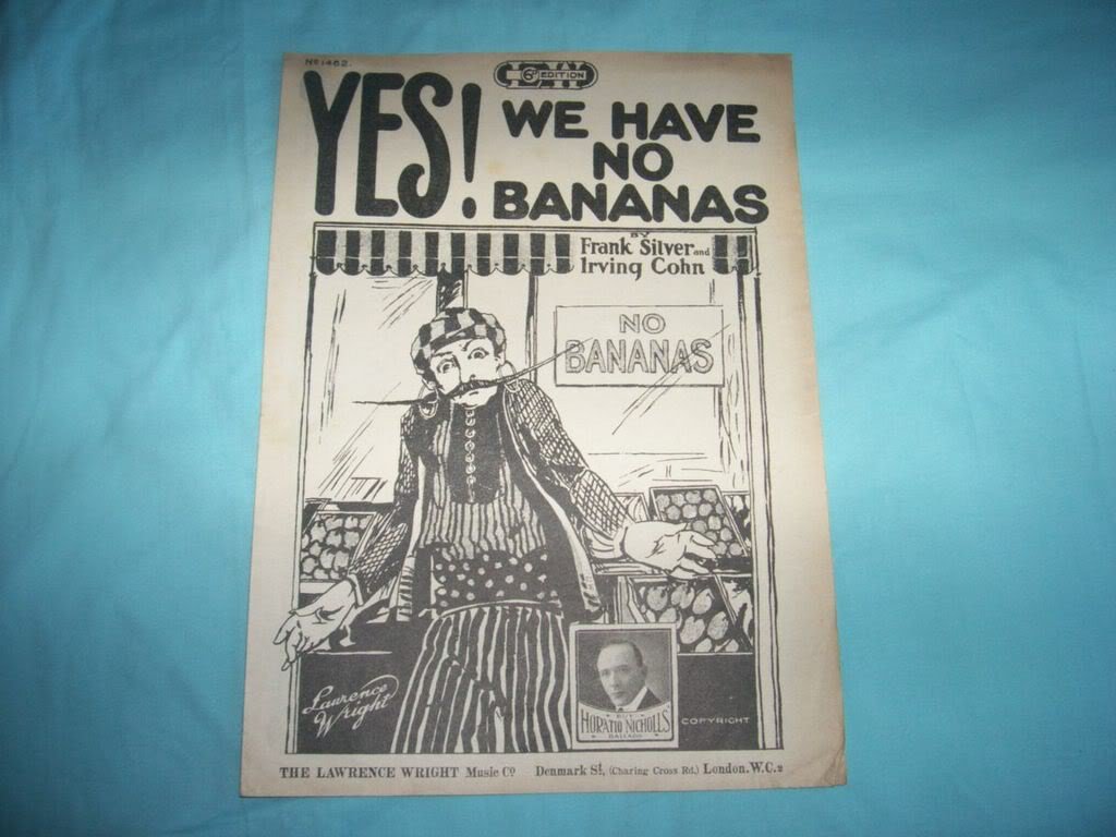 Yes! We Have No Bananas: Frank and Irving Cohn Silver: Amazon.com: Books