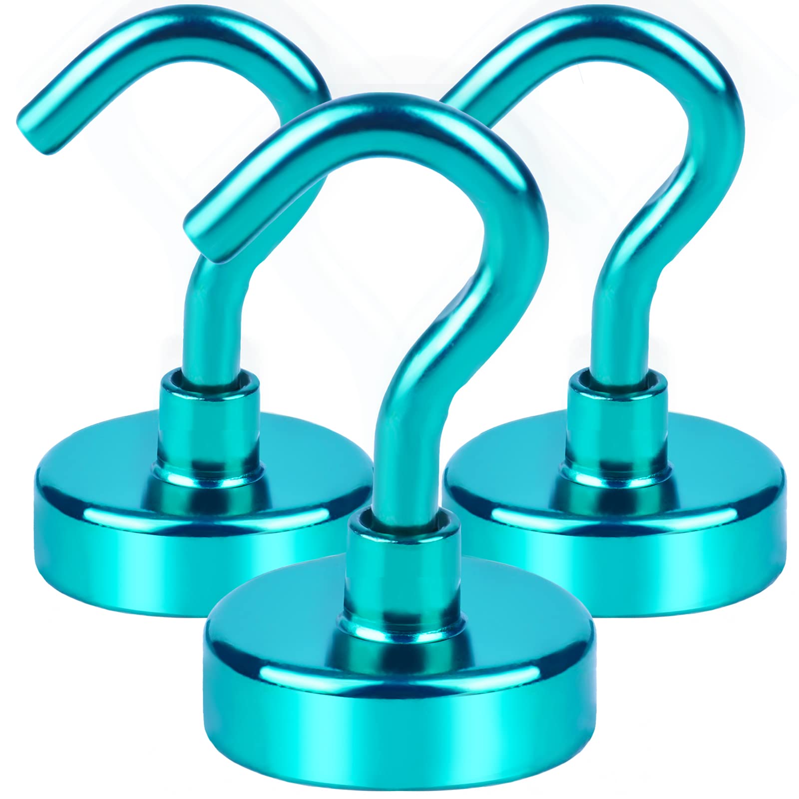 Diymag Magnetic Utility Hooks 22lbs Heavy Duty Rare Earth Neodymium ...