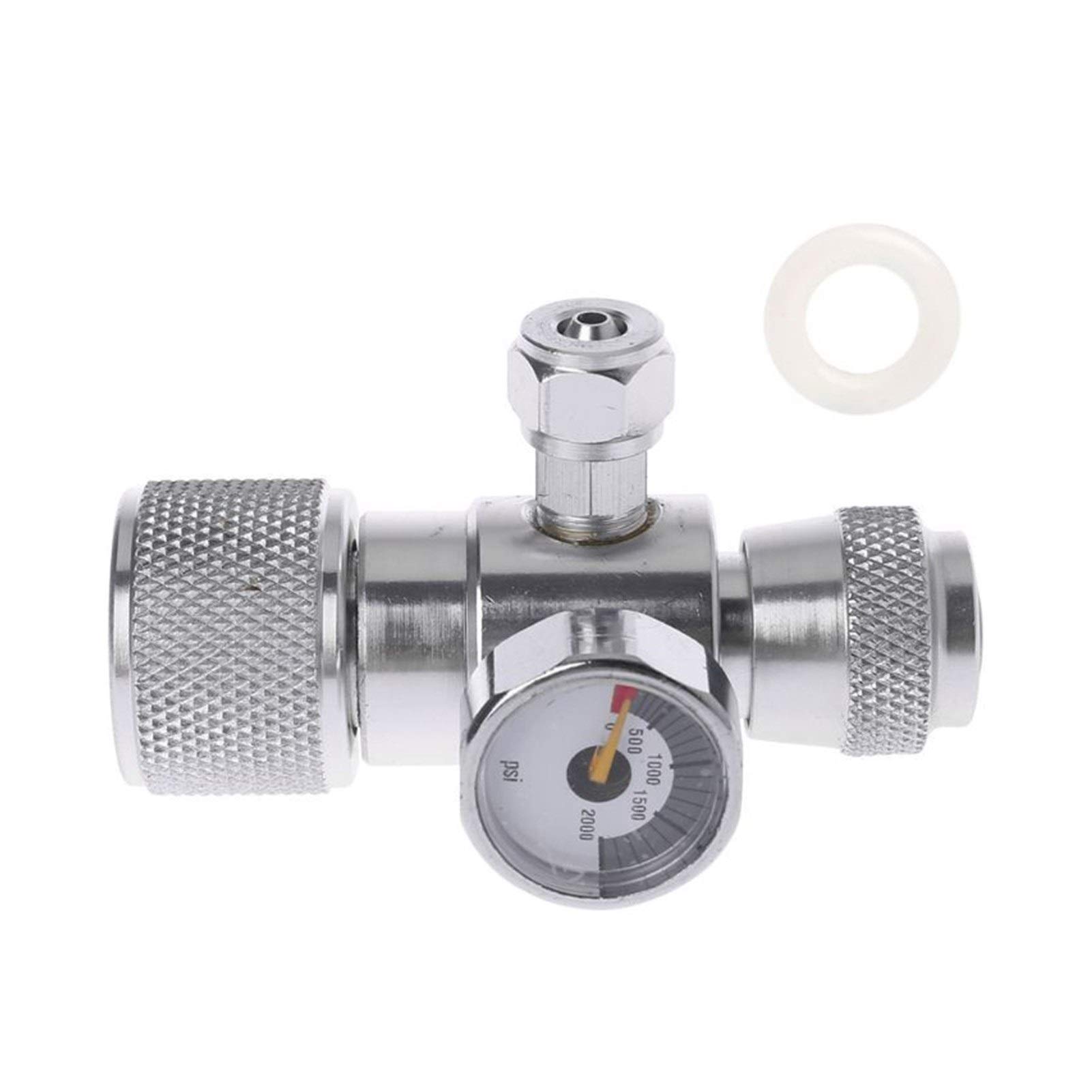 Buy Magnetic valve Pressure Gauge JIS M22-14 Regulator Manometer Over ...