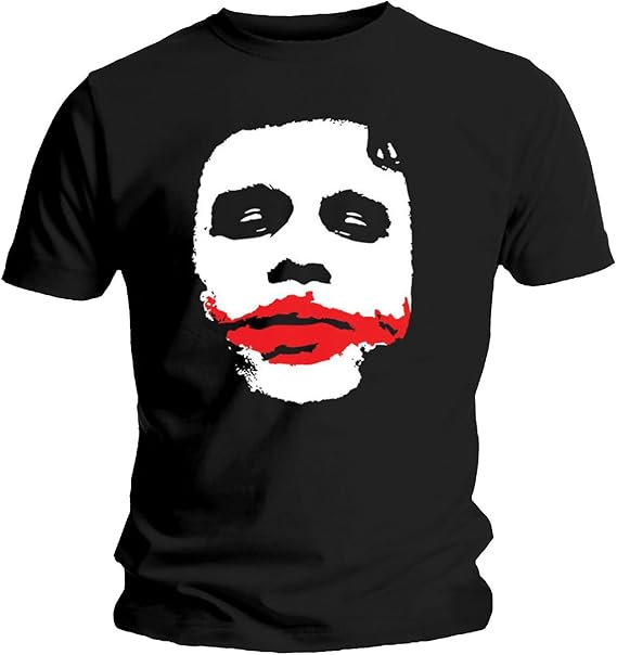 Joker Face T-Shirt : Batman: Amazon.co.uk: Clothing