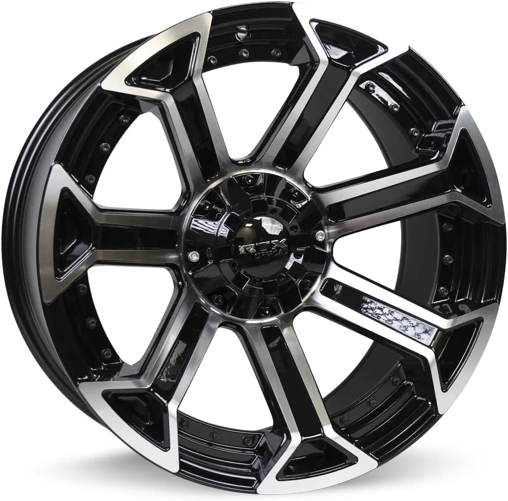 Amazon.com: RTX Peak Custom Wheel - 20x9, 0 Offset, 6x135 Bolt Pattern ...