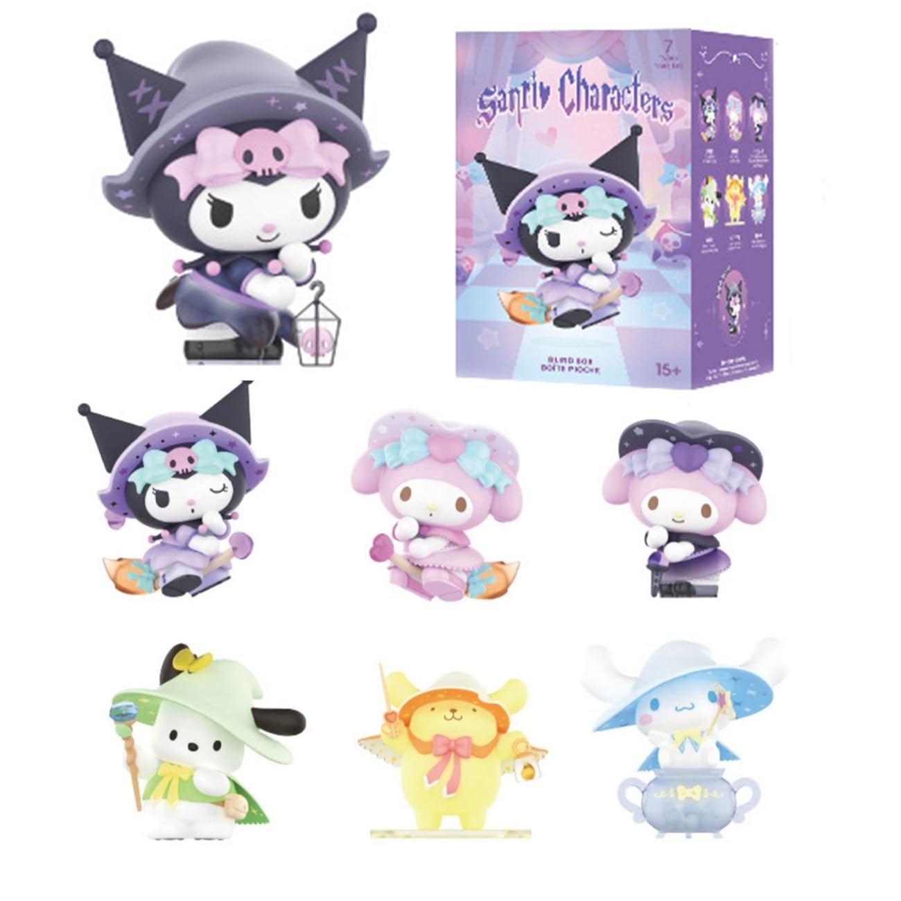 Minisosanrio Characters Blind Box 2 5inch Sanrio Wizard Series Figures ...
