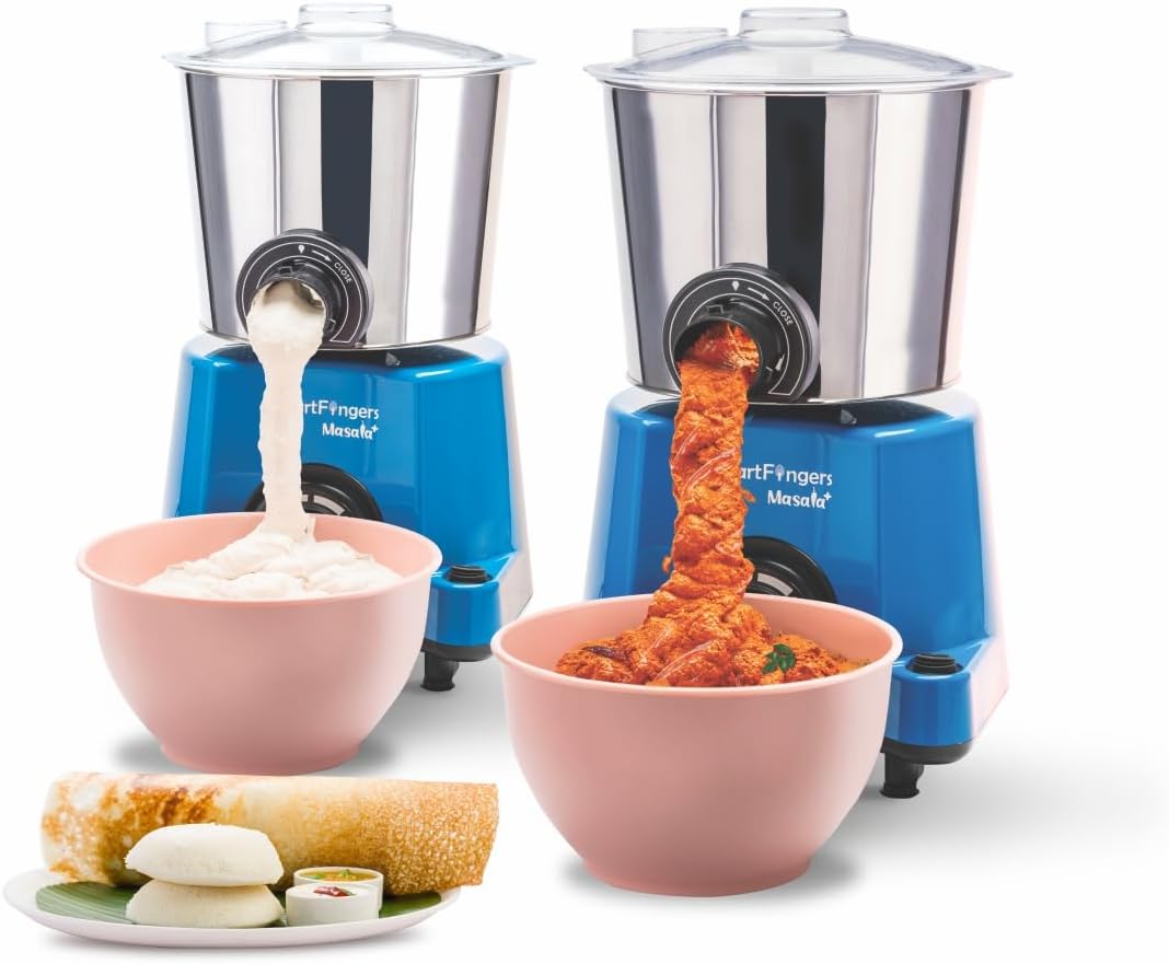 Ponmani Power Plus - 3Ltr Tilting Wet Grinder, 225W Copper Motor, Red ...