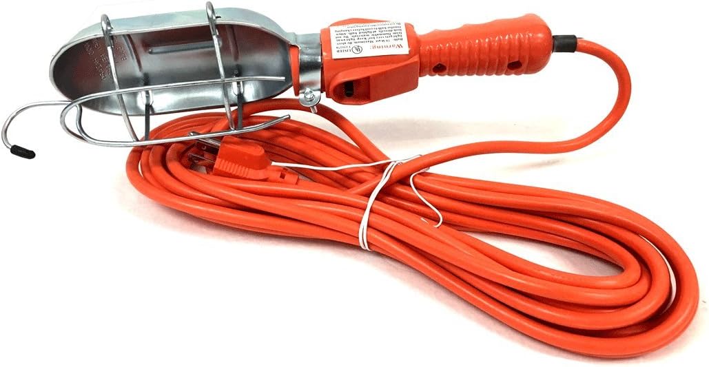 ATE Pro. USA 70060 Trouble Light, 25', 18 Gauge, 3-Prung - Amazon.com