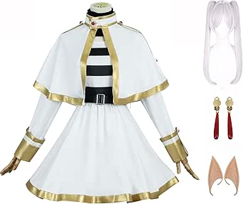 Amazon.co.jp: [SCLYX] 葬送のフリーレン コスプレ衣装 ウィッグ付 葬送のフリーレン衣装 葬送のフリーレンコスチューム 葬送のフリーレン服 魔法使いコスプレ 魔法使いローブ ...