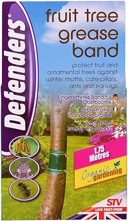 Defenders Fruit Tree Grease Band – 1.7 m, Poison-Free Insect Protection ...