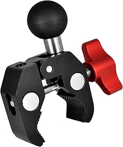 Heavy Duty Dash Mount VAUBORTTI Aluminum GPS Mount With 17mm & T-Bolt ...