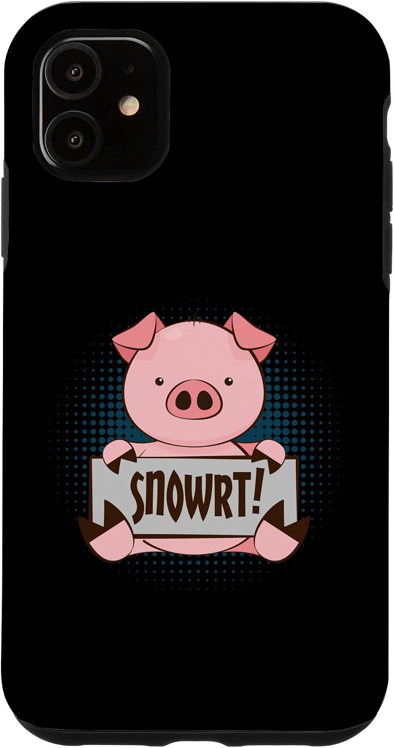 iPhone 12 mini Snowrt! Cute Pig Pig Pork Farm Case – Yaxa Colombia