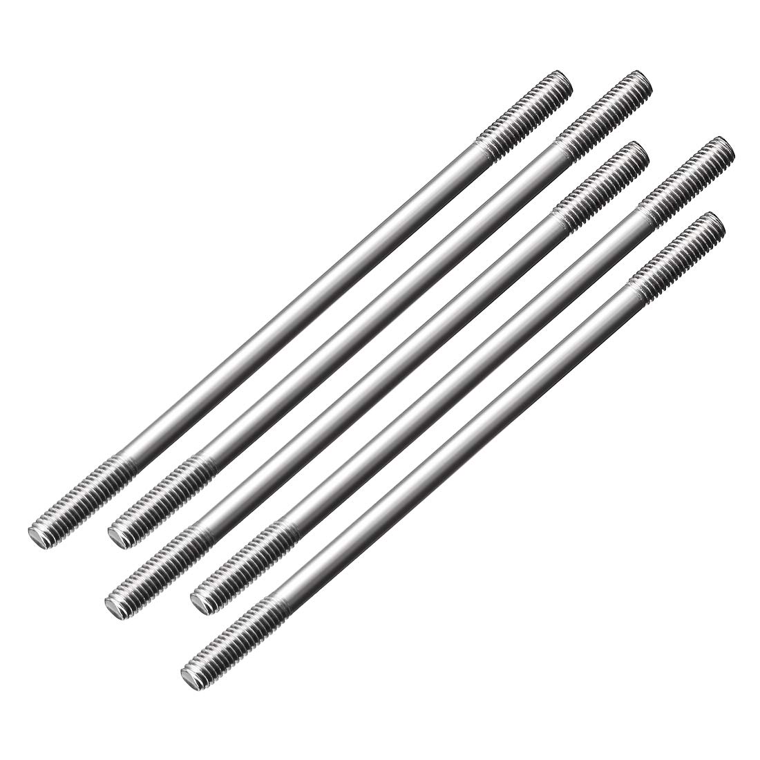 uxcell M3x55mm Pushrod Connector Stainless Steel Rod Linkage,for RC ...