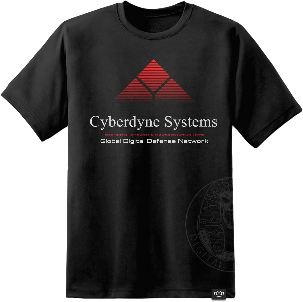 Cyberdyne Systems Schwarz Terminator Film T-Shirt Arnold Schwarzenegger ...
