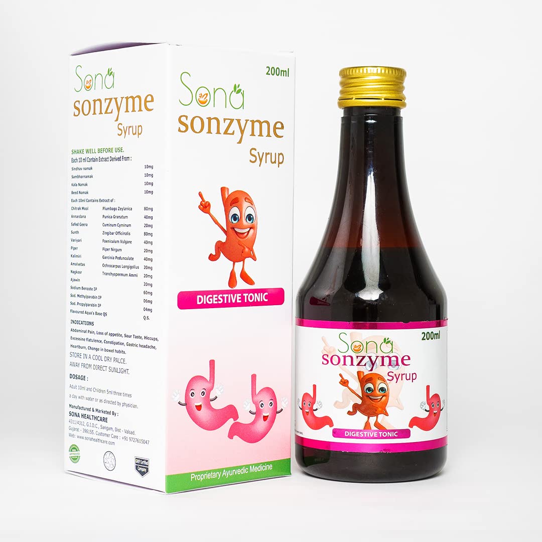 Buy Sona Sonazyme Syrup FOr Digestive Care 200ml Online at Low Prices ...