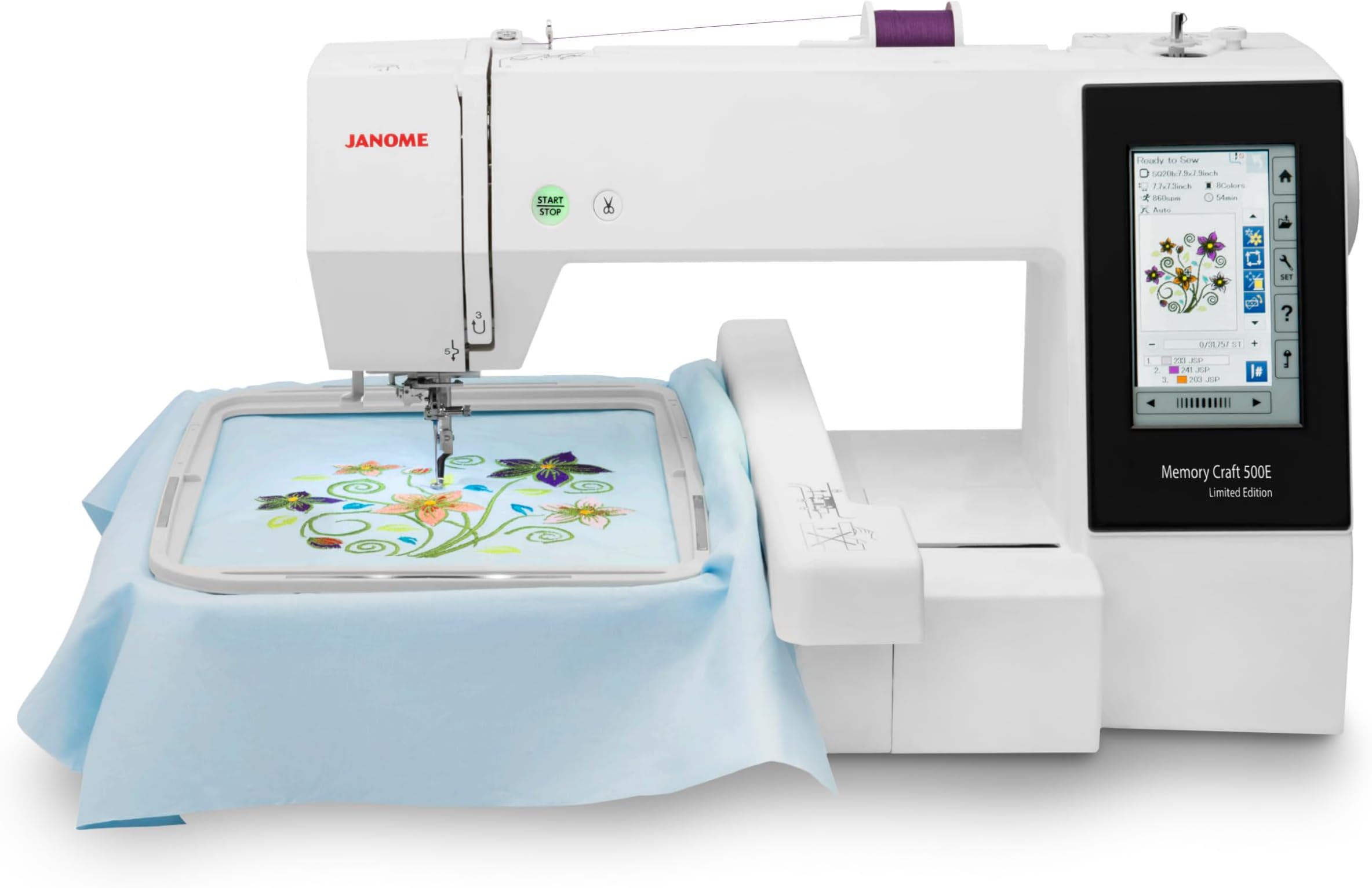 Amazon.com: Janome Memory Craft 400E Embroidery Machine
