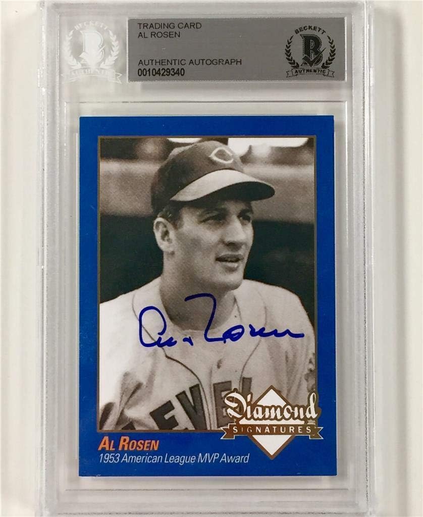 AL ROSEN signed 2009 Diamond Signatures CLEVELAND INDIANS autograph ...
