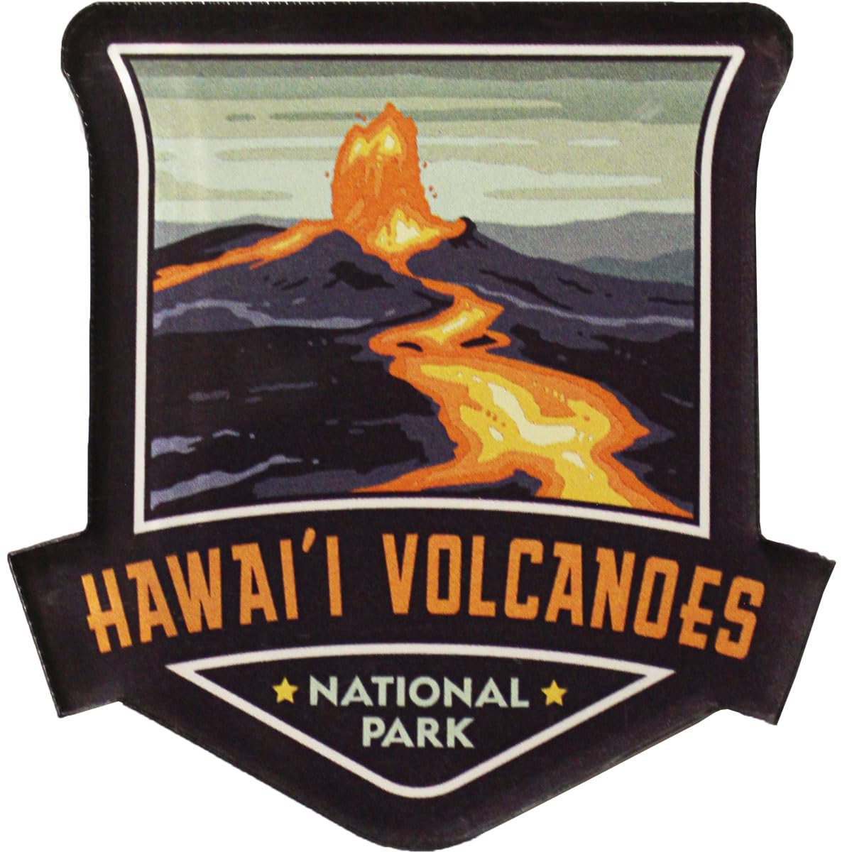 Amazon.com: Hawaii Volcanoes National Park Acrylic Magnet : Home & Kitchen