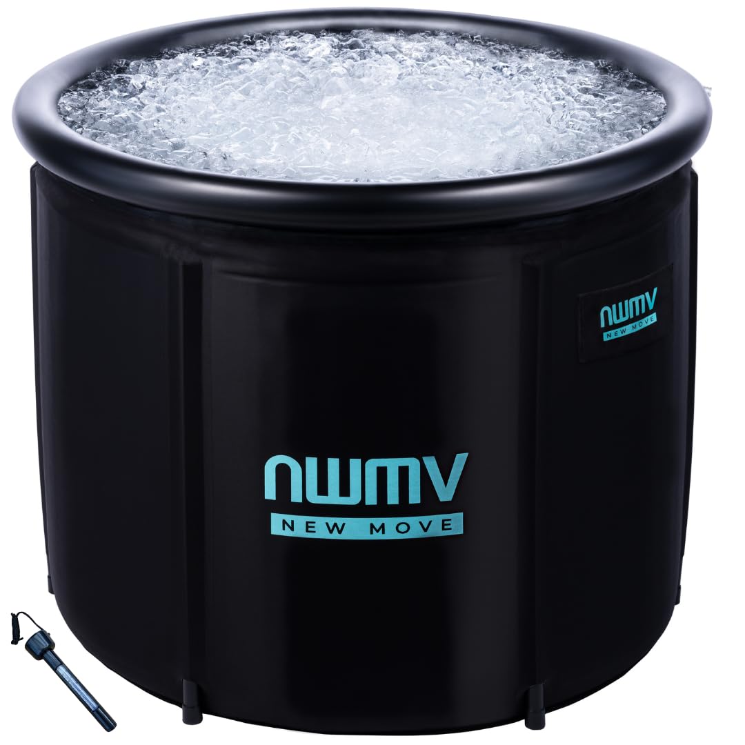 XL Portable Ice Bath Tub for Athletes with Phone Pocket - 390L Cold ...