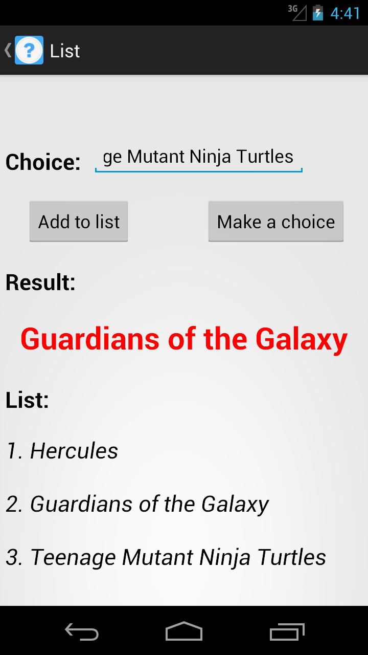 Random Generator - App on Amazon Appstore